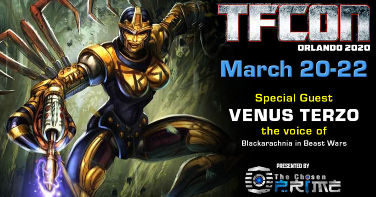 Transformers voice actor Venus Terzo to attend TFcon Orlando 2020