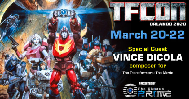 Transformers The Movie composer Vince Dicola to attend TFcon Orlando 2020
