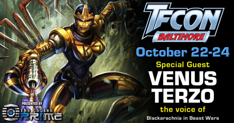 Transformers voice actor Venus Terzo to attend TFcon Baltimore 2021