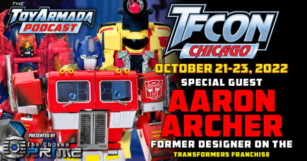 Transformers designer Aaron Archer to attend TFcon Chicago 2022