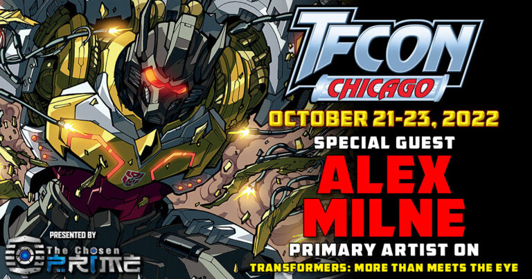 Transformers artist Alex Milne to attend TFcon Chicago 2022