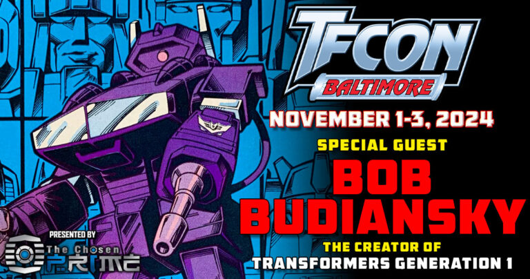 Transformers creator Bob Budiansky to attend TFcon Baltimore 2024
